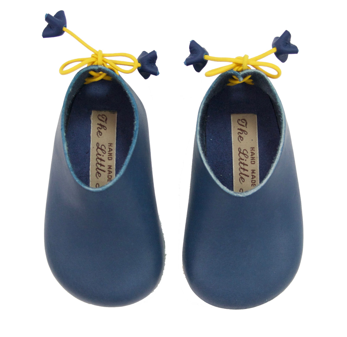 Baby Bella (Blue leather clog) – The Little Shoemaker